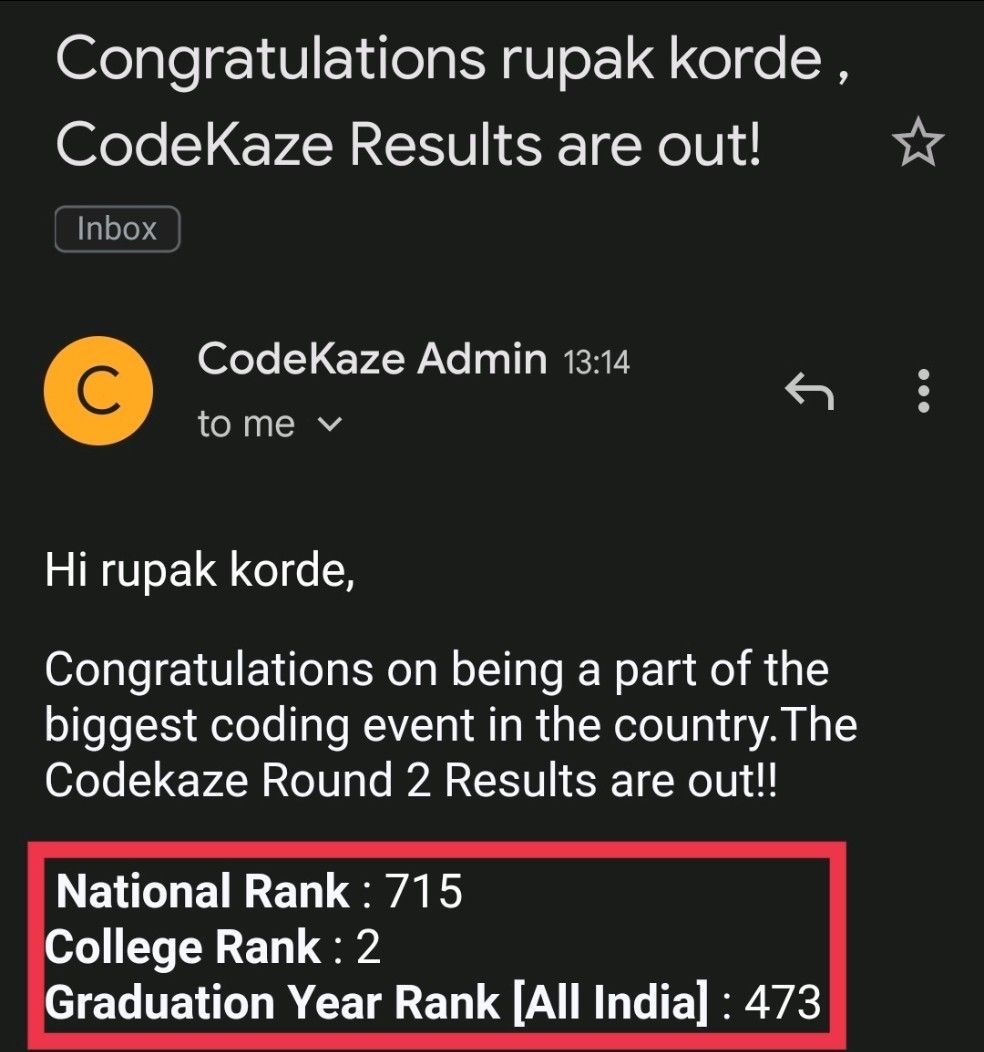 Rupak Korde on LinkedIn: #coding #dsa | 22 comments Rupak Korde on LinkedIn: #coding #dsa | 22 comments