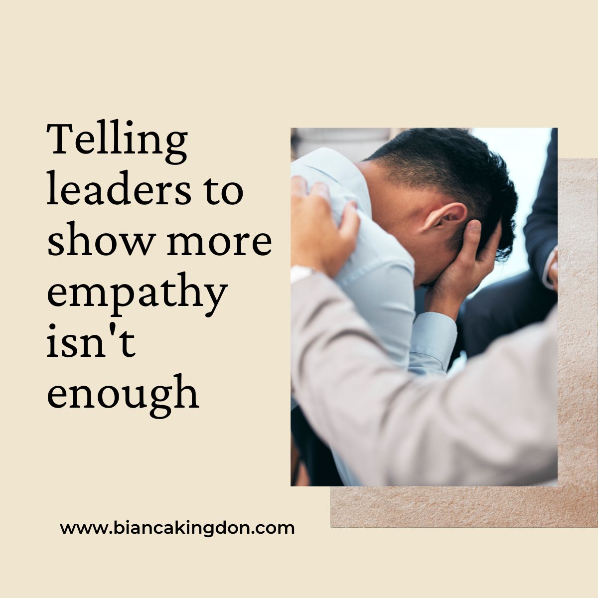 Bianca Kingdon on LinkedIn: #empathy #wellbeing #futureofleadership Bianca Kingdon on LinkedIn: #empathy #wellbeing #futureofleadership