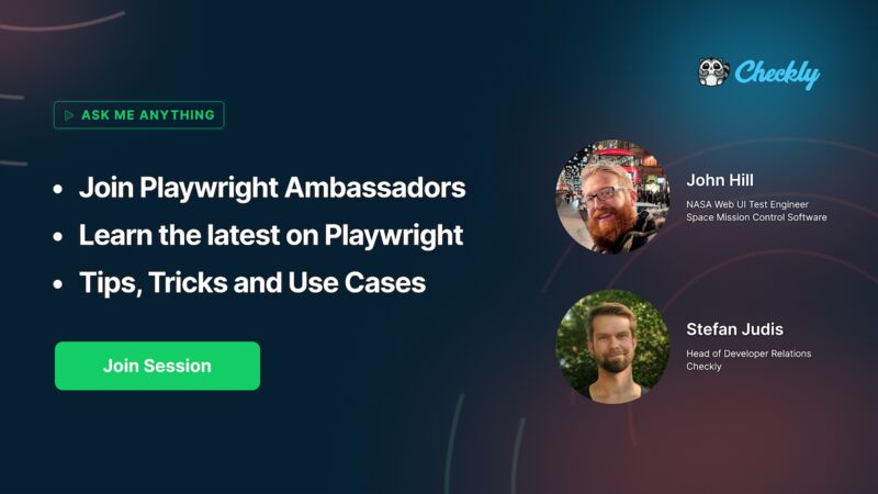 Checkly on LinkedIn: #playwrightweb #testing #automation #monitoring # ... Checkly on LinkedIn: #playwrightweb #testing #automation #monitoring # ...