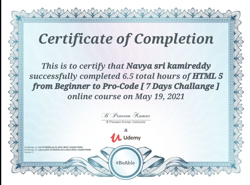 Navya Sri K on LinkedIn: #html #css Navya Sri K on LinkedIn: #html #css