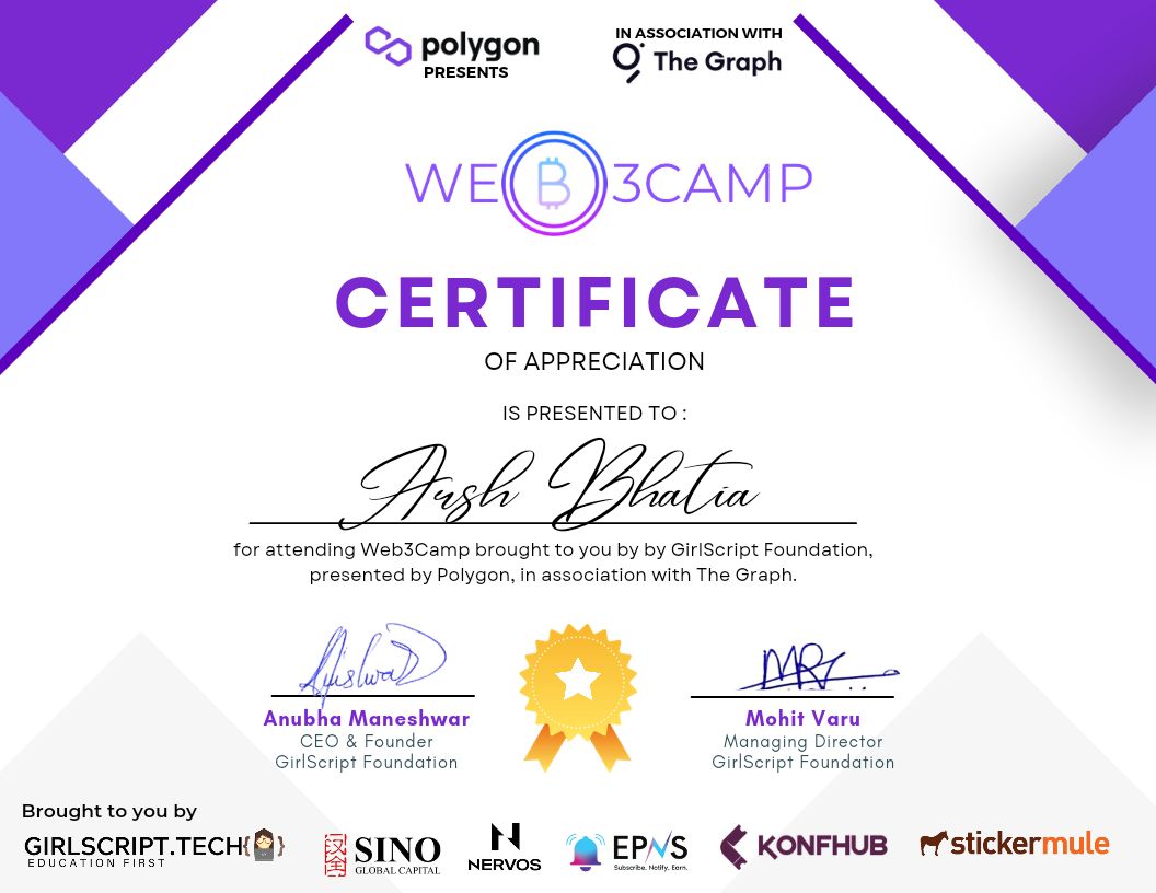 Arsh Bhatia on LinkedIn: #technology #network #web3 #camp Arsh Bhatia on LinkedIn: #technology #network #web3 #camp