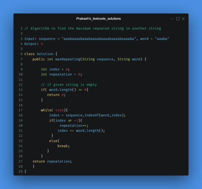 Prakash Ravichandran on LinkedIn: #leetcode #dsa #sde #string # ... Prakash Ravichandran on LinkedIn: #leetcode #dsa #sde #string # ...