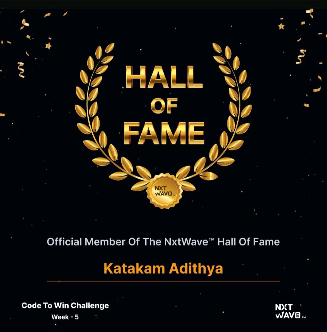 Adithya Katakam on LinkedIn: #nxtwave #rahulattulurisir #frontend # ... Adithya Katakam on LinkedIn: #nxtwave #rahulattulurisir #frontend # ...