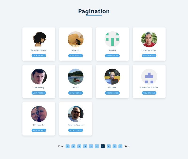 Nazmul Hasan Nannu on LinkedIn: #reactdevelopers #pagination #reactjs Nazmul Hasan Nannu on LinkedIn: #reactdevelopers #pagination #reactjs