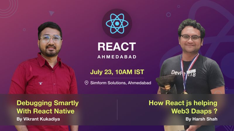 Asif Vora on LinkedIn: #react #ahmedabad #reactahmedabad #reactjs # ... Asif Vora on LinkedIn: #react #ahmedabad #reactahmedabad #reactjs # ...