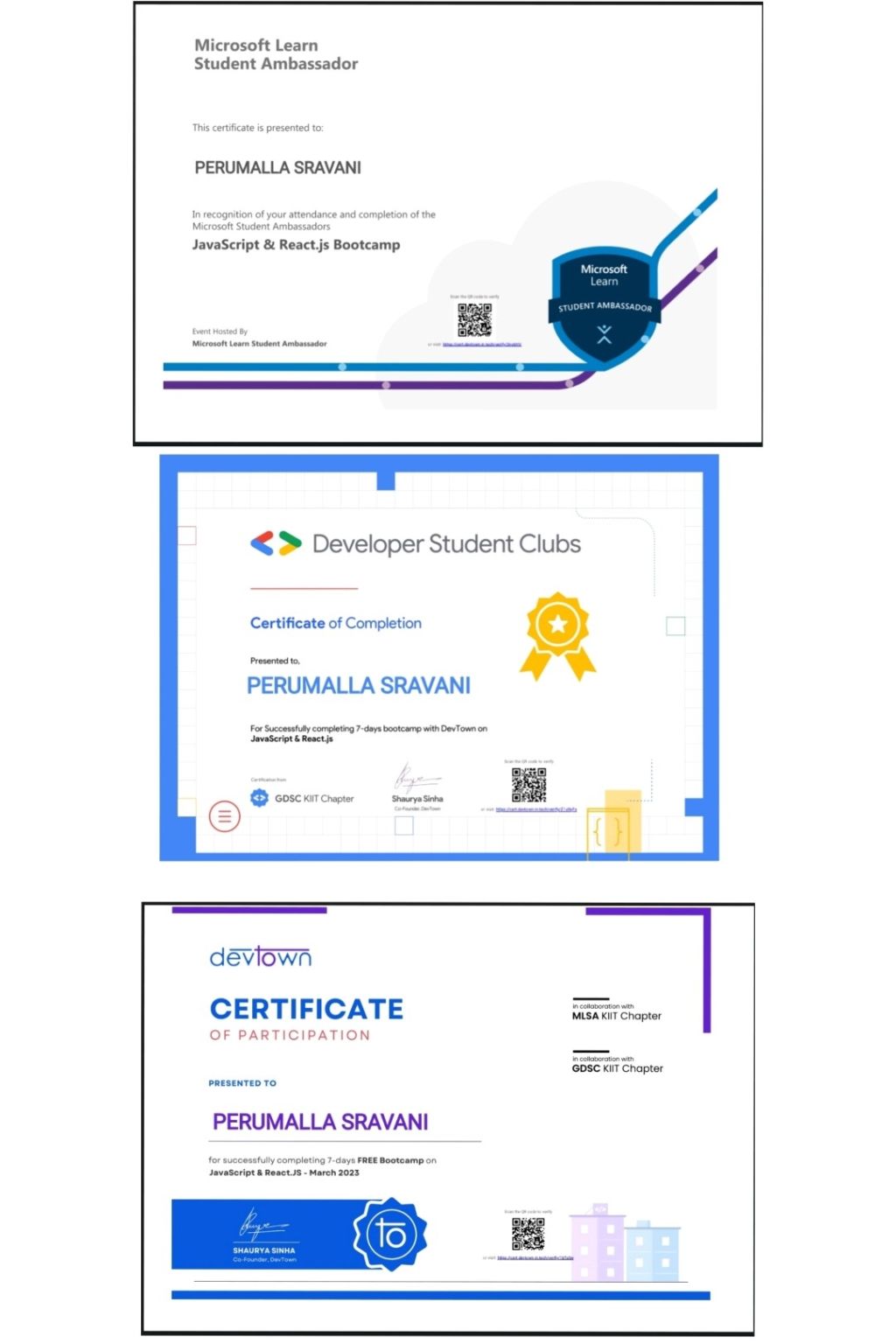 Sravani Perumalla on LinkedIn: #devtown #reactjs #javascript # ... Sravani Perumalla on LinkedIn: #devtown #reactjs #javascript # ...