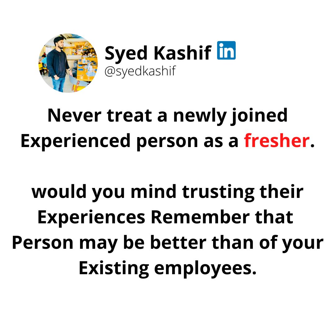 Syed Kashif on LinkedIn: Agree? | 88 comments Syed Kashif on LinkedIn: Agree? | 88 comments