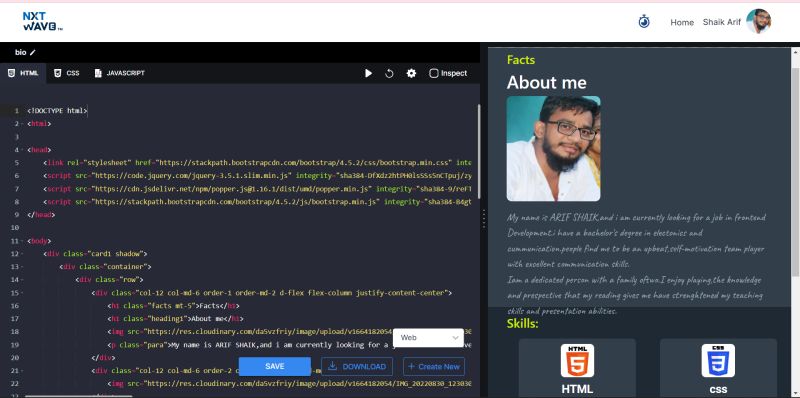 Arif Shaik on LinkedIn: #once #html #css Arif Shaik on LinkedIn: #once #html #css