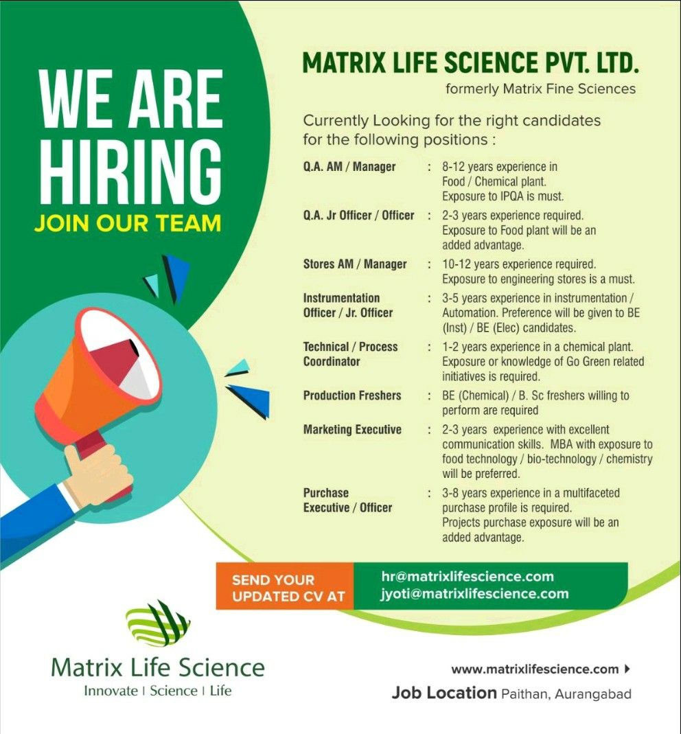 Chandru C on LinkedIn: Matrix life sciences Chandru C on LinkedIn: Matrix life sciences