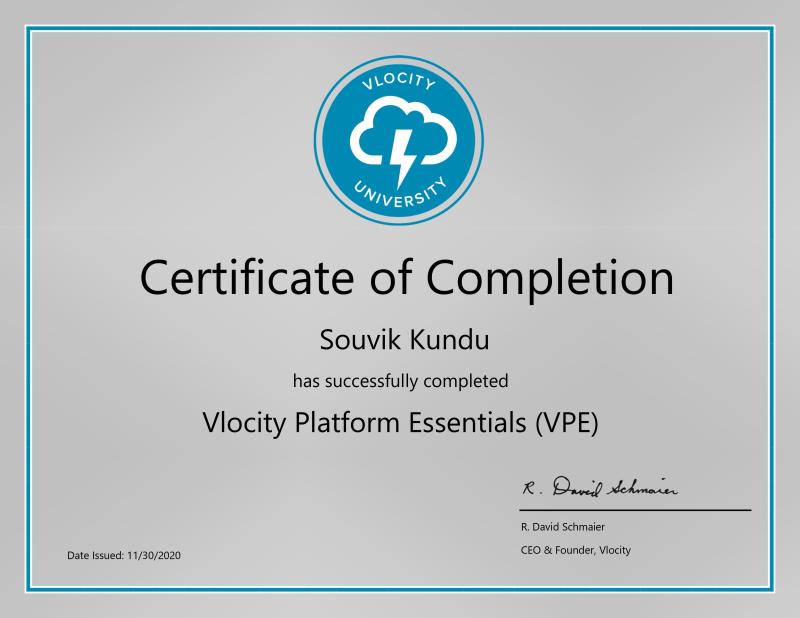 Souvik Kundu on LinkedIn: #vlocity #vlocityuniversity # ... Souvik Kundu on LinkedIn: #vlocity #vlocityuniversity # ...