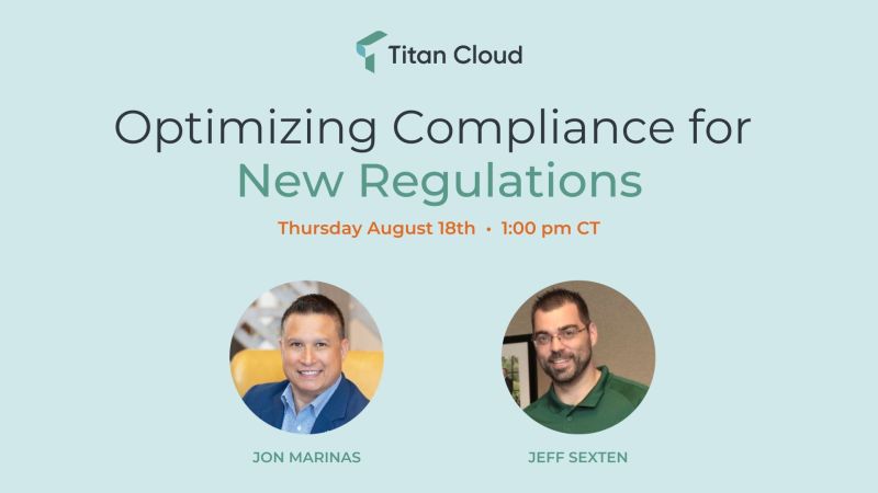 Jeff Sexten, CES, CSMP on LinkedIn: #compliance #webinar #titancloud # ... Jeff Sexten, CES, CSMP on LinkedIn: #compliance #webinar #titancloud # ...