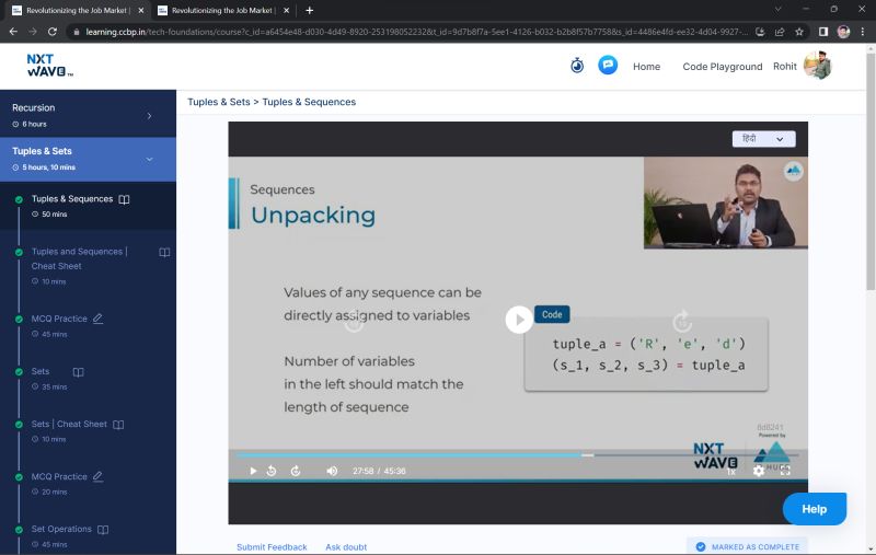 Rohit Rajak on LinkedIn: #day53 #pythonprogramming #pythondeveloper # ... Rohit Rajak on LinkedIn: #day53 #pythonprogramming #pythondeveloper # ...