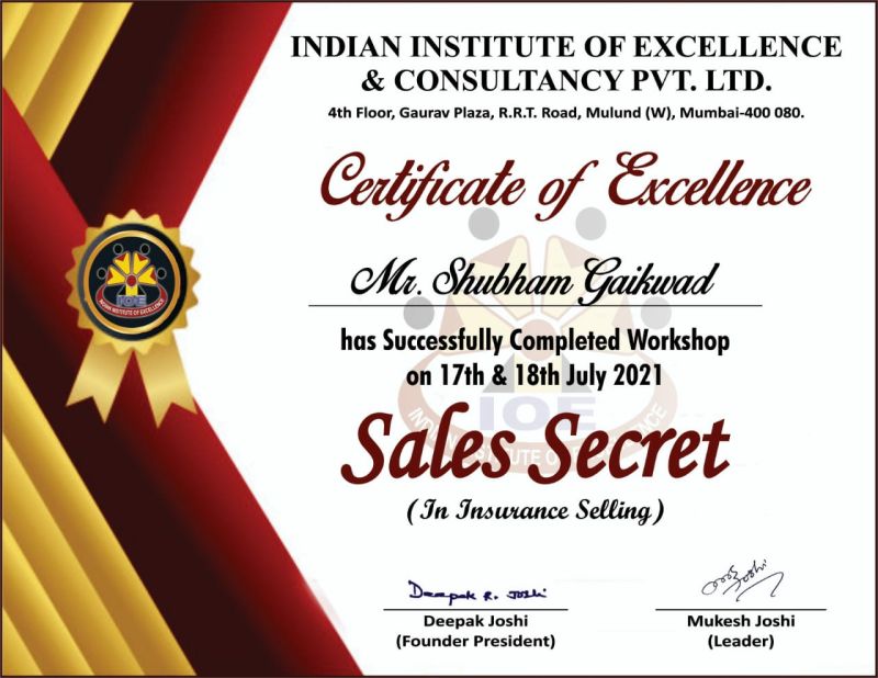 SHUBHAM ARJUN GAIKWAD LIC posted on LinkedIn SHUBHAM ARJUN GAIKWAD LIC posted on LinkedIn