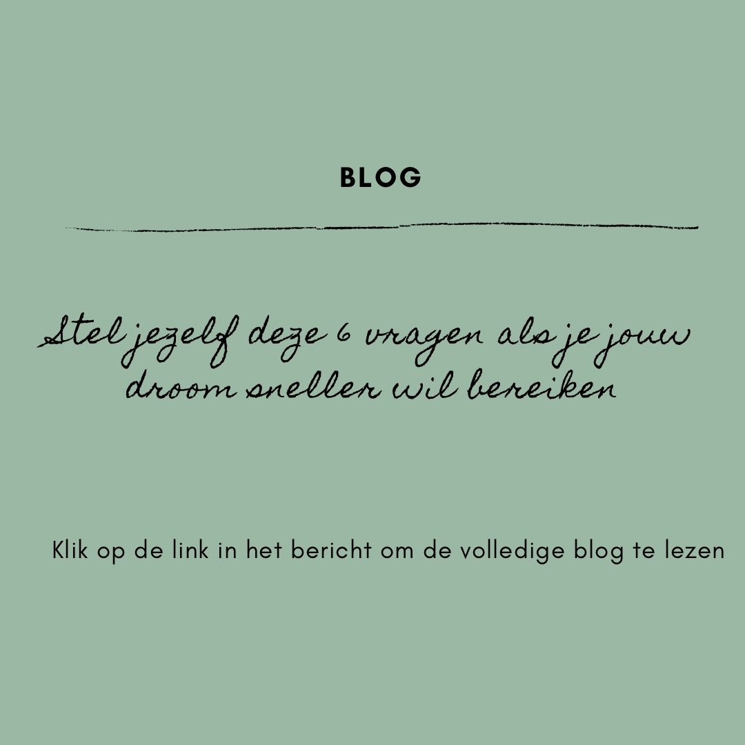 Meghan Keereweer on LinkedIn: Als je een droom of doel hebt, wil je er ... Meghan Keereweer on LinkedIn: Als je een droom of doel hebt, wil je er ...