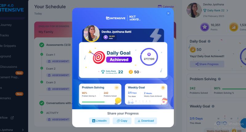 Devika Jyothsna Batti on LinkedIn: #30daysofcode #nxtwave #python ... Devika Jyothsna Batti on LinkedIn: #30daysofcode #nxtwave #python ...