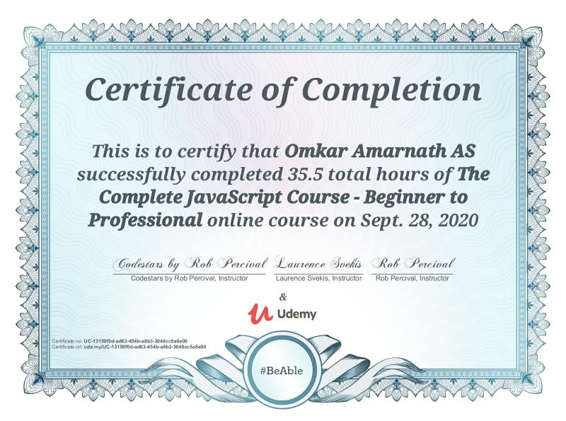 Omkar Amarnath on LinkedIn: #javascript #programming #webdevelopment # ... Omkar Amarnath on LinkedIn: #javascript #programming #webdevelopment # ...