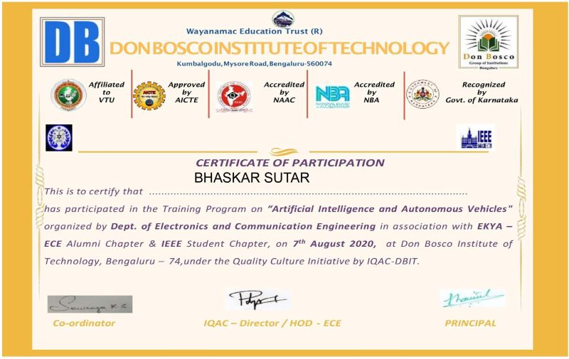 Bhaskar Sutar on LinkedIn: #artificialintelligence #autonomousvehicles Bhaskar Sutar on LinkedIn: #artificialintelligence #autonomousvehicles