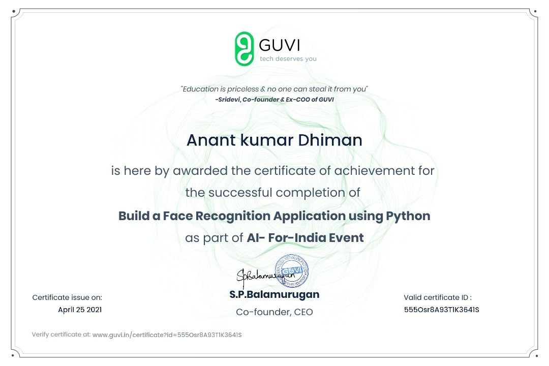 Anant Kumar Dhiman posted on LinkedIn Anant Kumar Dhiman posted on LinkedIn