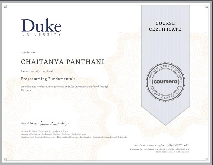 Chaitanya Panthani on LinkedIn: #cprogramming #programming Chaitanya Panthani on LinkedIn: #cprogramming #programming