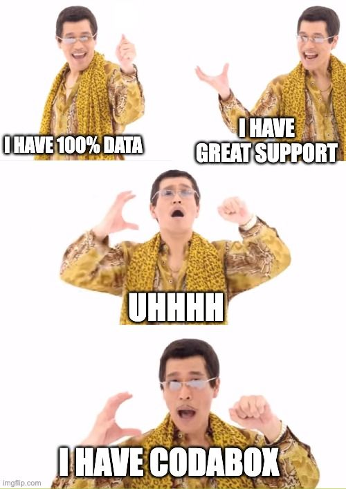 CodaBox (Isabel Group) on LinkedIn: CodaBox users be like... CodaBox (Isabel Group) on LinkedIn: CodaBox users be like...