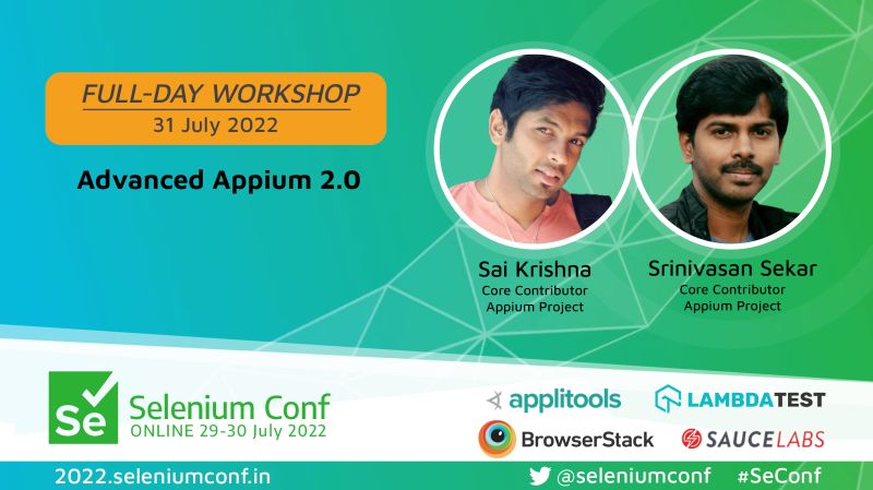 Selenium Conference (India) on LinkedIn: #appium2 #testautomation # ... Selenium Conference (India) on LinkedIn: #appium2 #testautomation # ...