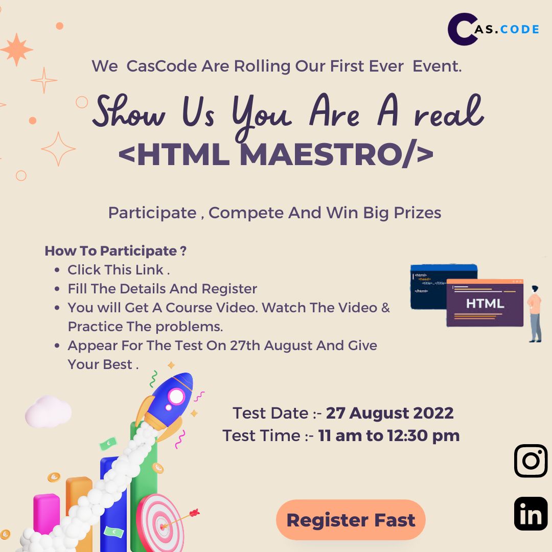 Cascode on LinkedIn: #community #event #html #linkedin #learning # ... Cascode on LinkedIn: #community #event #html #linkedin #learning # ...