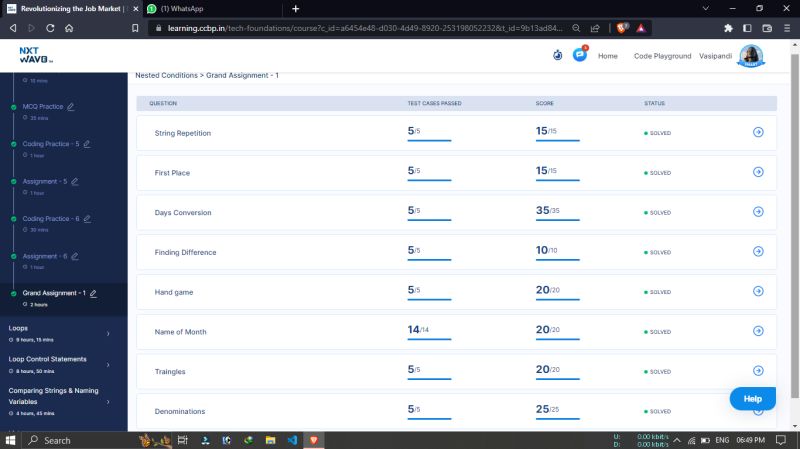 VASIPANDI P on LinkedIn: #nxtwave #coding #assignment #python ... VASIPANDI P on LinkedIn: #nxtwave #coding #assignment #python ...