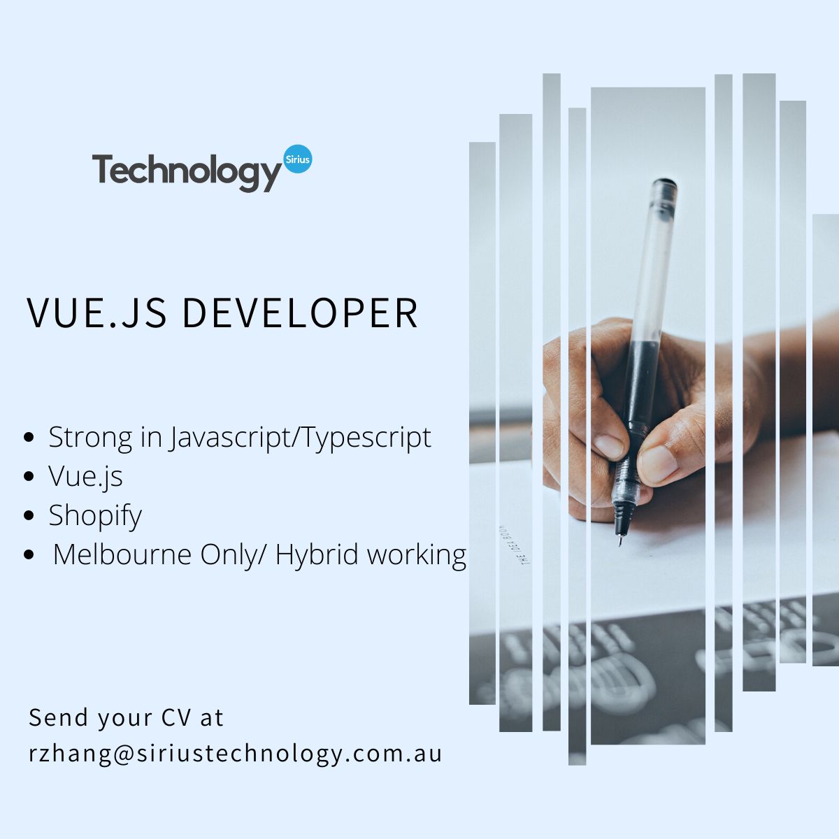 Rebecca Zhang on LinkedIn: #vuejs #vuejsdeveloper #typescript #jobalert ... Rebecca Zhang on LinkedIn: #vuejs #vuejsdeveloper #typescript #jobalert ...