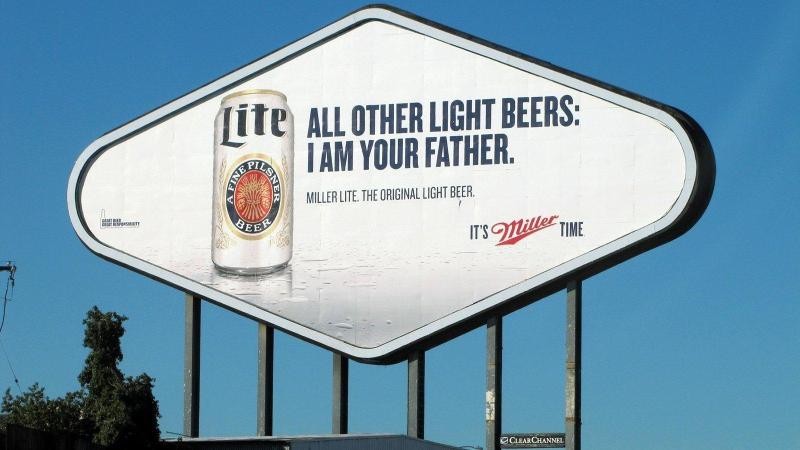 Clear Channel Outdoor on LinkedIn: Very clever, Miller Lite. Cheers 🍻to ... Clear Channel Outdoor on LinkedIn: Very clever, Miller Lite. Cheers 🍻to ...