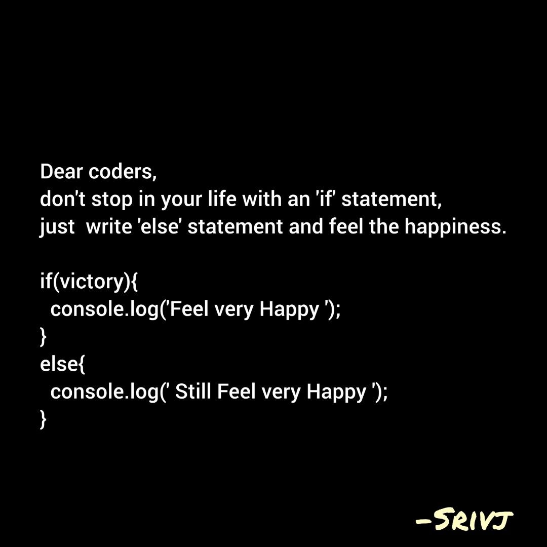 sri vijay on LinkedIn: #coding #lifecode #itmemes #javascript # ... sri vijay on LinkedIn: #coding #lifecode #itmemes #javascript # ...