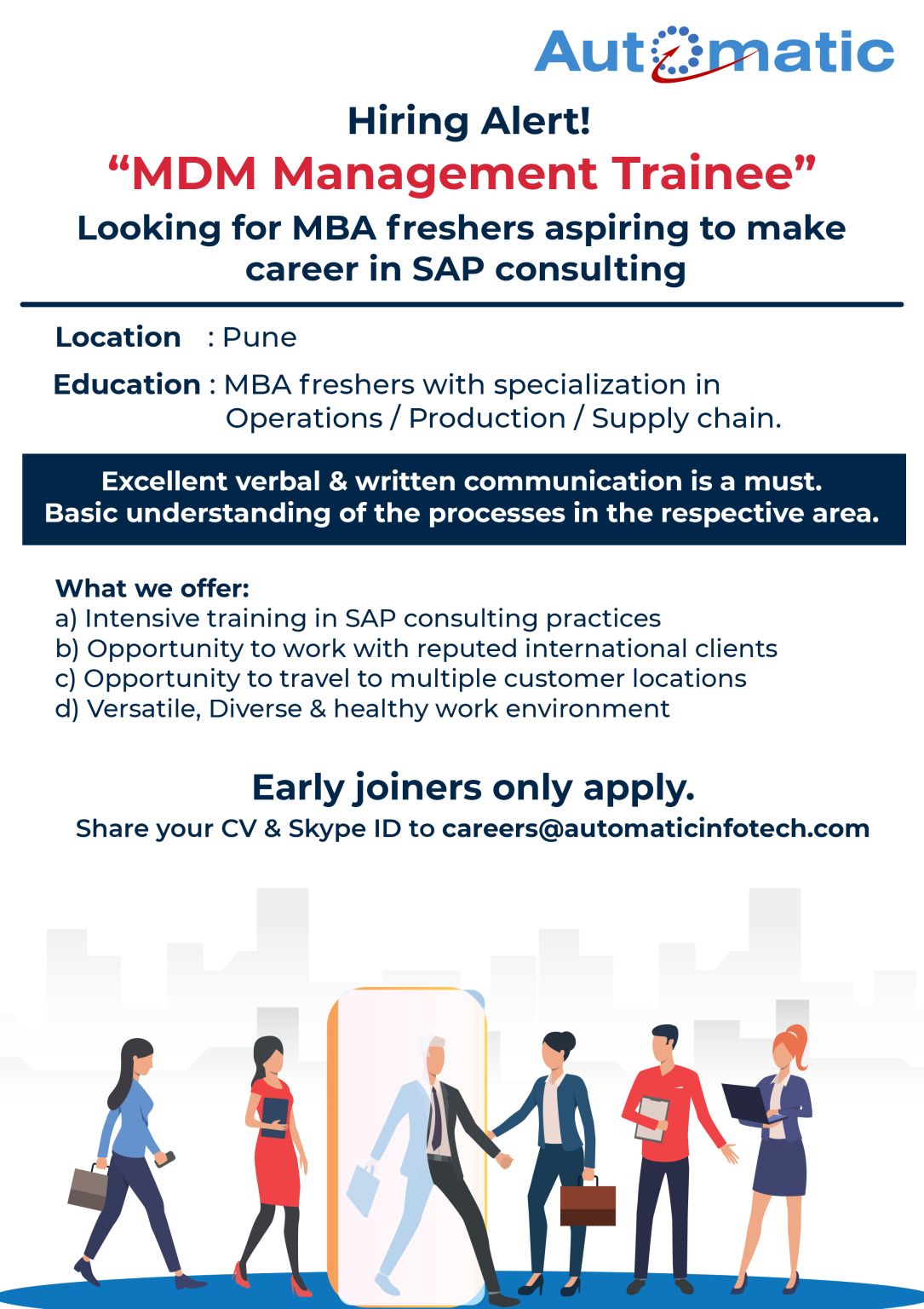 Automatic Infotech on LinkedIn: #hiring #sap #humanresources #sapjobs # ... Automatic Infotech on LinkedIn: #hiring #sap #humanresources #sapjobs # ...