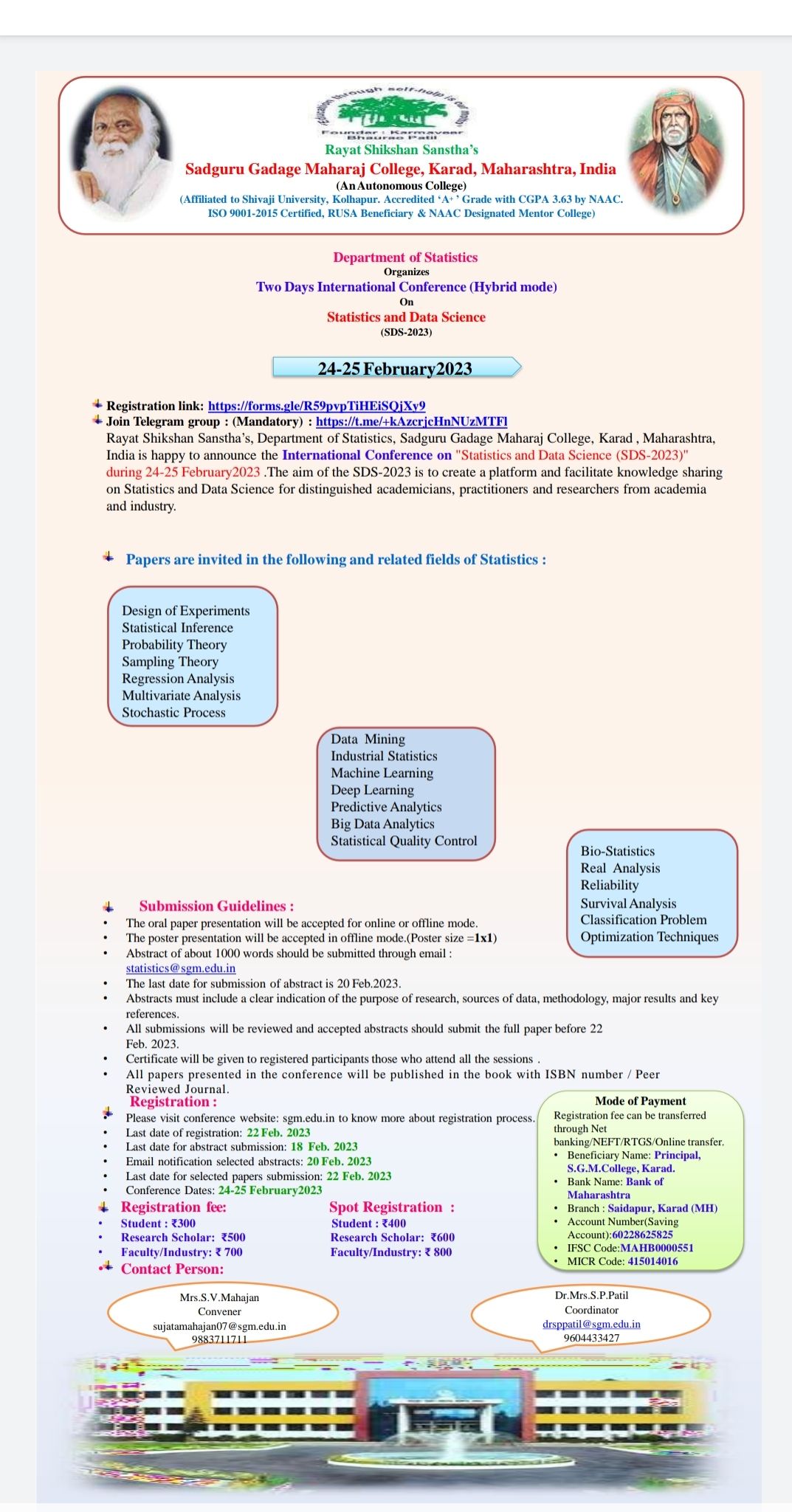 Dr. Mrs. Suvarna Patil Godase posted on LinkedIn Dr. Mrs. Suvarna Patil Godase posted on LinkedIn