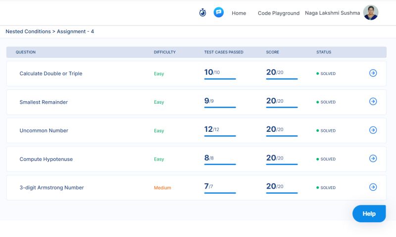 SUSHMA NAKKINA on LinkedIn: #python #ccbp #nxtwave #30daycodechallenge SUSHMA NAKKINA on LinkedIn: #python #ccbp #nxtwave #30daycodechallenge