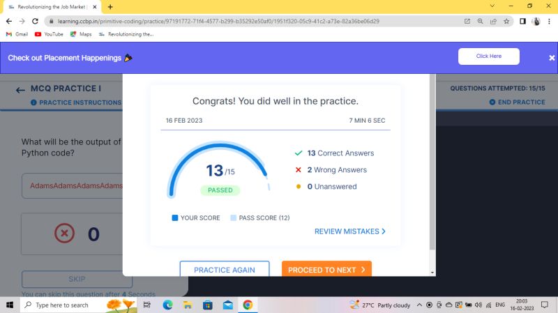 Prashanth Reddy Samidi on LinkedIn: #python #ccbp #nxtwave # ... Prashanth Reddy Samidi on LinkedIn: #python #ccbp #nxtwave # ...