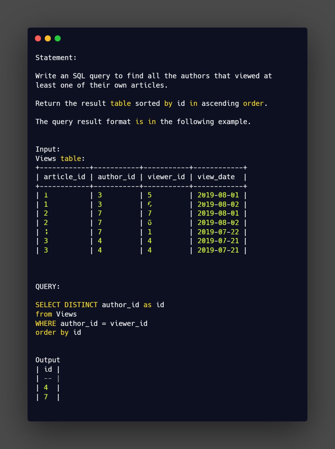 Abhishake B on LinkedIn: #sql #learning #leetcode #sql #database # ... Abhishake B on LinkedIn: #sql #learning #leetcode #sql #database # ...