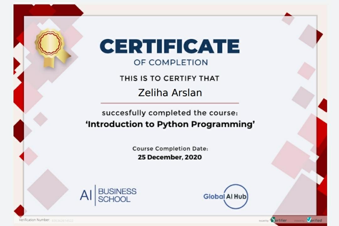 Zeliha Arslan on LinkedIn: Python Programming Global AI Hub Zeliha Arslan on LinkedIn: Python Programming Global AI Hub