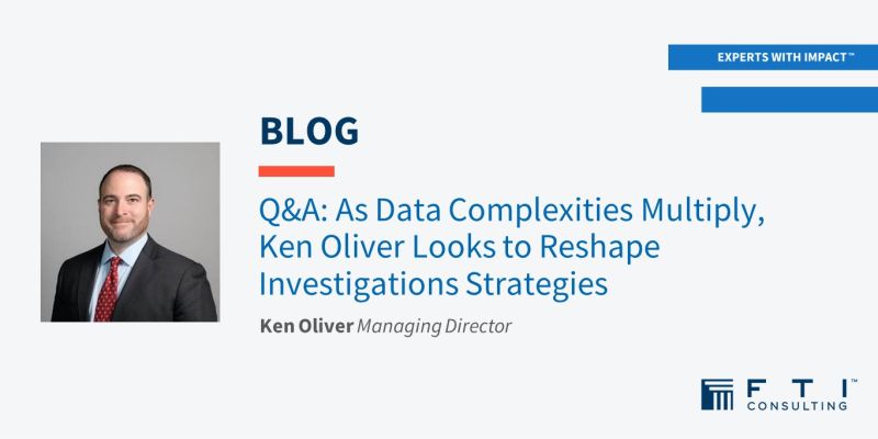 FTI Technology on LinkedIn: Kenneth Oliver recently joined FTI ... FTI Technology on LinkedIn: Kenneth Oliver recently joined FTI ...