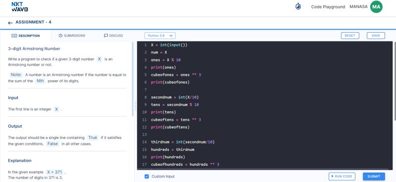 Manasa Sudhakaran on LinkedIn: #day10 #30daysofcode #ccbp #nxtwave # ... Manasa Sudhakaran on LinkedIn: #day10 #30daysofcode #ccbp #nxtwave # ...