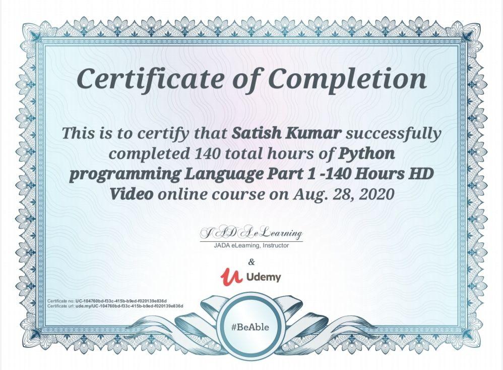 Satish Kumar on LinkedIn: Python programming language -1 Satish Kumar on LinkedIn: Python programming language -1