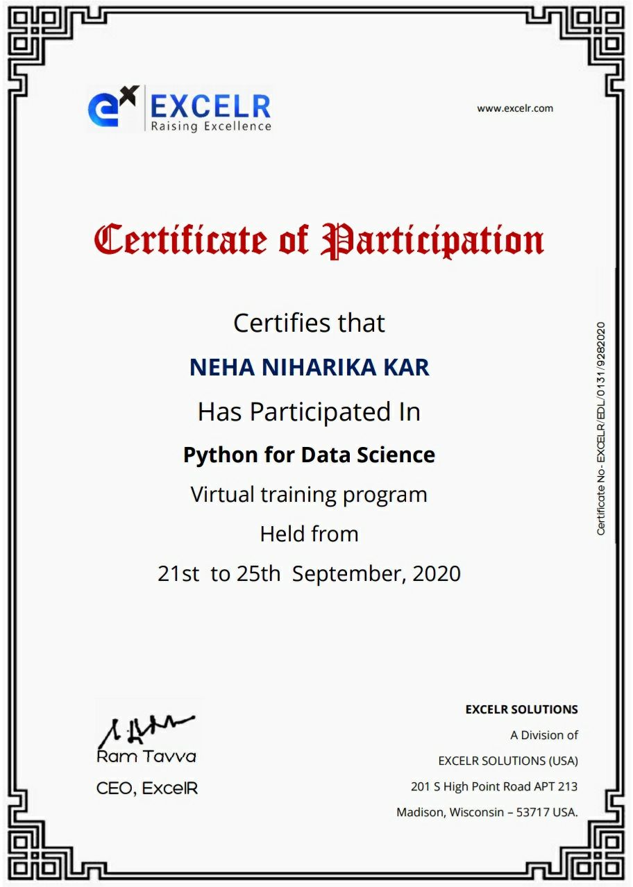Neha Niharika Kar on LinkedIn: #python3 #pythonprogramming # ... Neha Niharika Kar on LinkedIn: #python3 #pythonprogramming # ...