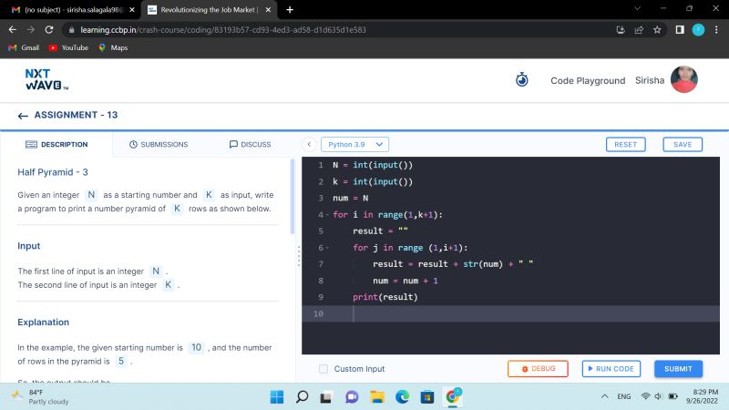 Sirisha Salagala on LinkedIn: #day26 #pythonprogramming # ... Sirisha Salagala on LinkedIn: #day26 #pythonprogramming # ...