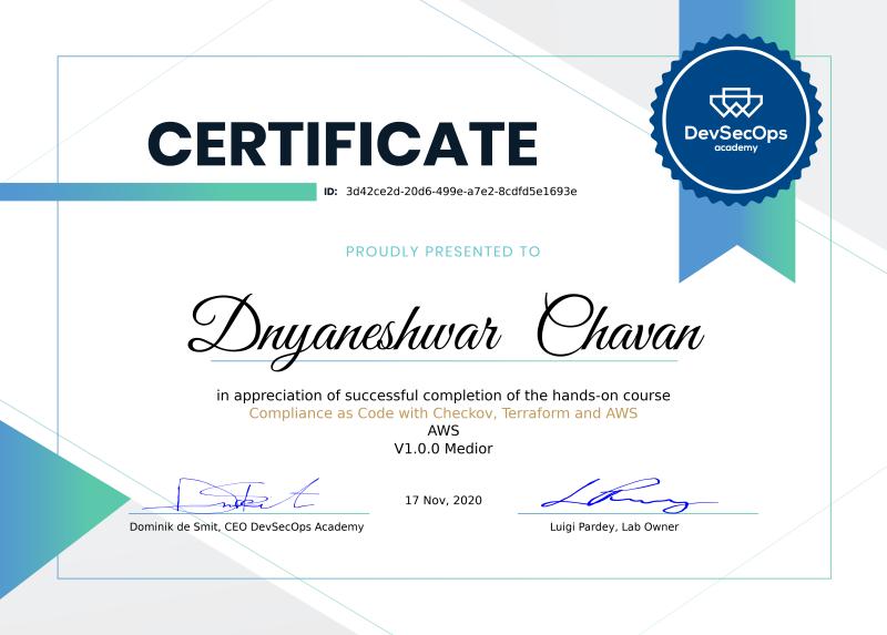 Dnyaneshwar Chavan on LinkedIn: #devsecops #vulnerabilitymanagement # ... Dnyaneshwar Chavan on LinkedIn: #devsecops #vulnerabilitymanagement # ...