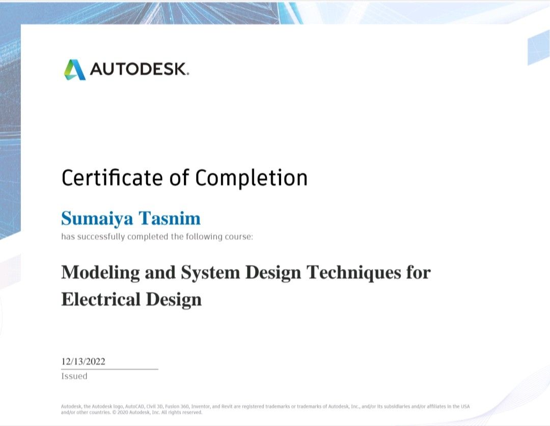 Sumaiya Tasnim Riza on LinkedIn: Done Sumaiya Tasnim Riza on LinkedIn: Done