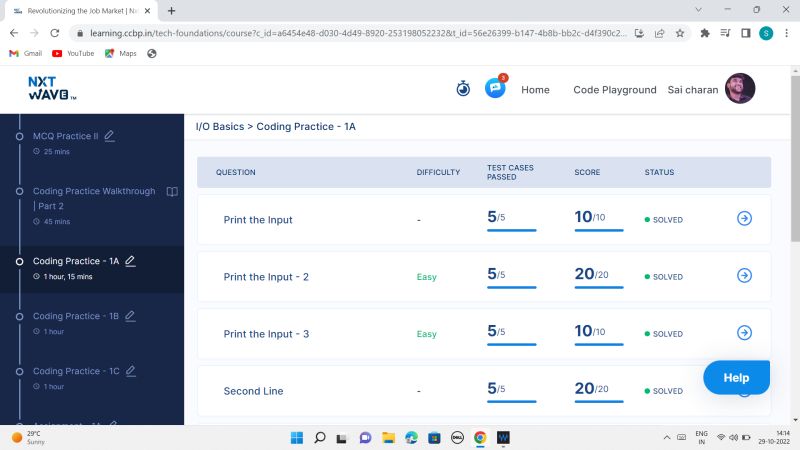 sai charan on LinkedIn: #day12 #ccbp #nxtwave #coding #python sai charan on LinkedIn: #day12 #ccbp #nxtwave #coding #python
