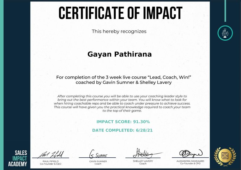 Gayan Pathirana on LinkedIn: #siaxlcw Gayan Pathirana on LinkedIn: #siaxlcw