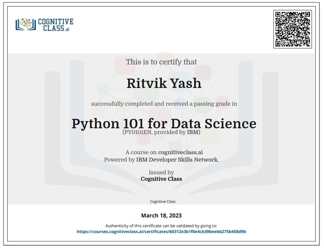 Ritvik Yash on LinkedIn: #python #pythonprogramming #datascience # ... Ritvik Yash on LinkedIn: #python #pythonprogramming #datascience # ...