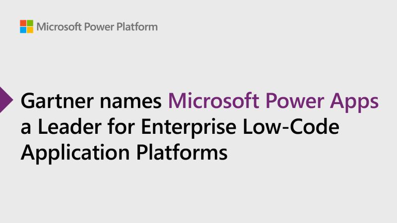 Microsoft Power Platform on LinkedIn: Gartner names Microsoft Power ... Microsoft Power Platform on LinkedIn: Gartner names Microsoft Power ...