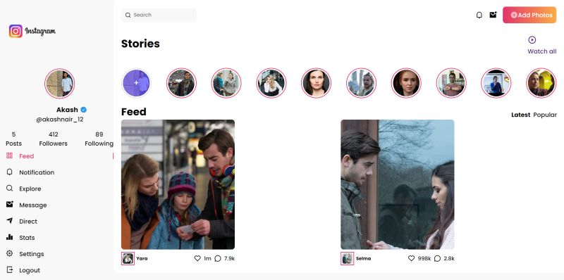 Akash Sasikumar on LinkedIn: #instagram #devtown #htmlcss #html #css # ... Akash Sasikumar on LinkedIn: #instagram #devtown #htmlcss #html #css # ...