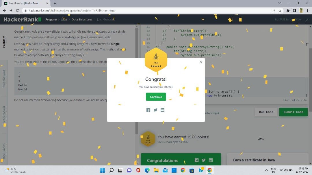 Tarun Koshti on LinkedIn: #sheryianscodingschool #java #hackerrank # ... Tarun Koshti on LinkedIn: #sheryianscodingschool #java #hackerrank # ...