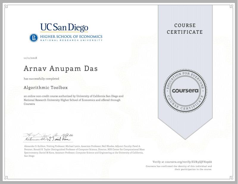 Arnav Das on LinkedIn: #algorithms | 19 comments Arnav Das on LinkedIn: #algorithms | 19 comments
